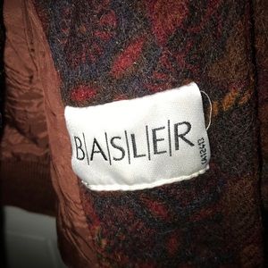 Basler | Jackets & Coats | Vintage Basler Quilted Wool Bomber Jacket ...